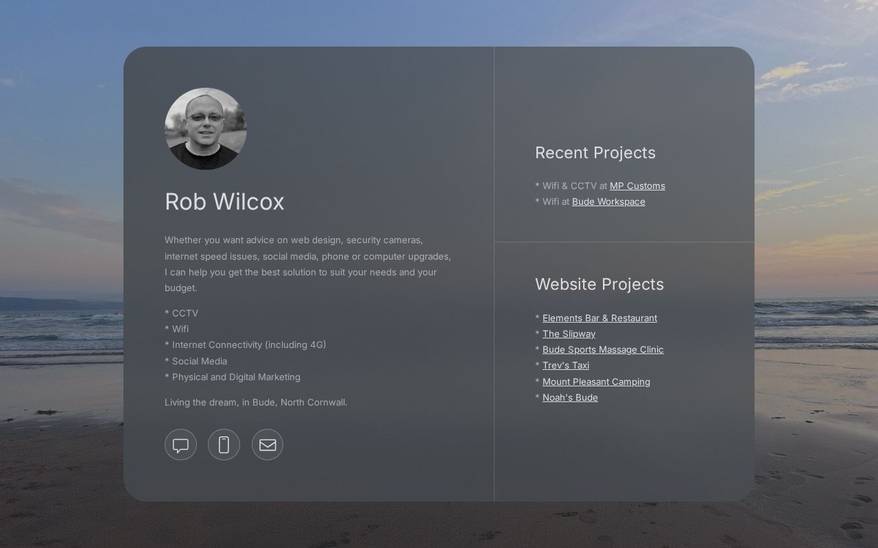 Rob Wilcox - Profile
